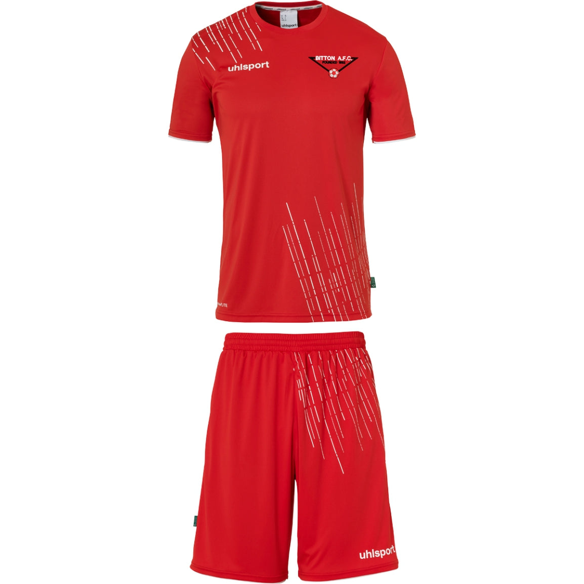 Bitton AFC Score 26 Shirt and Shorts Set (Red/Wht) – tayz.co.uk