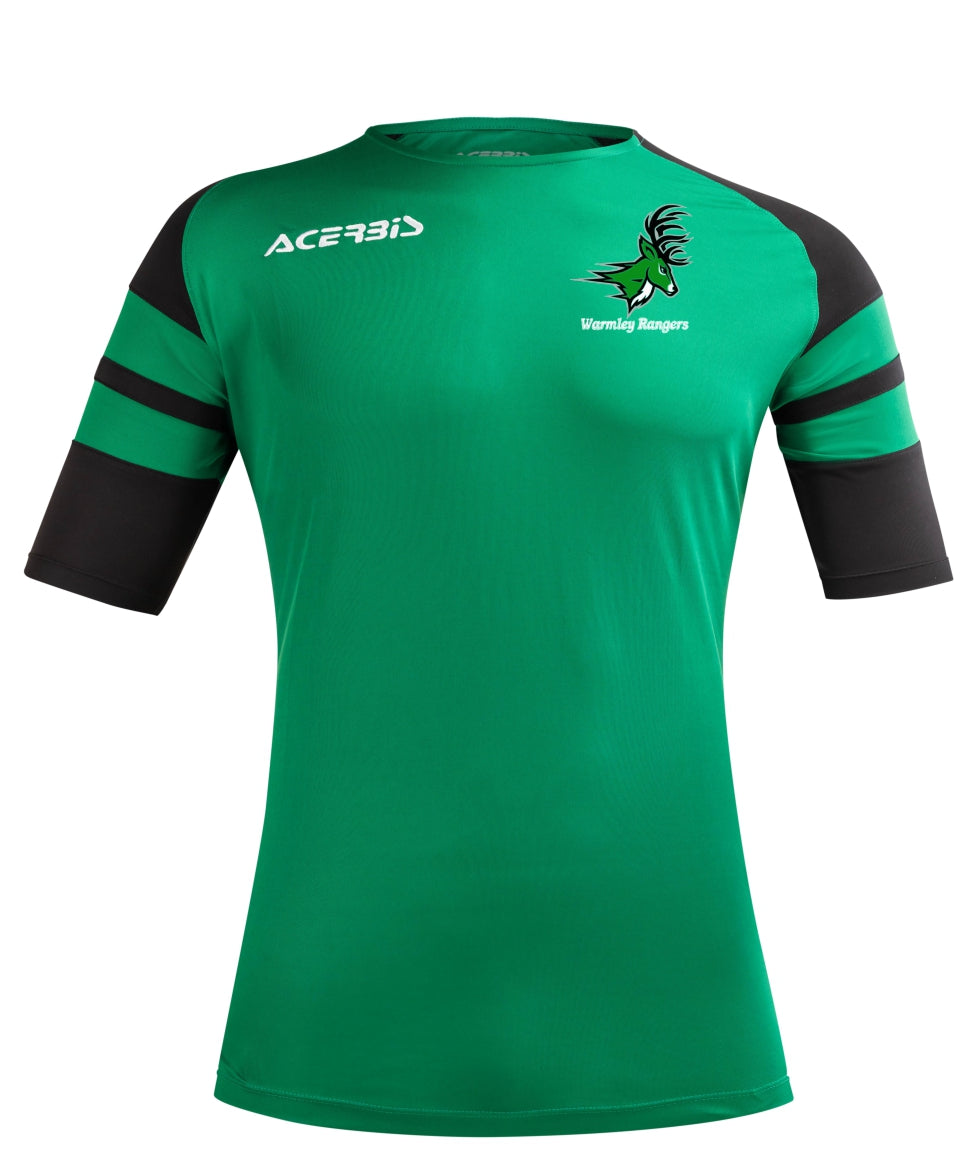 Warmley Rangers FC Kemari T-Shirt/Jersey (Green/Black) – tayz.co.uk